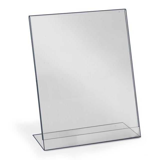 7" X 11" ACRYLIC SLANT BACK SIGN HOLDER – Braeside Displays