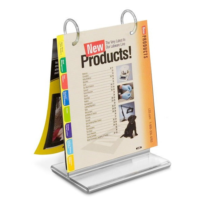 8-1/2" x 11" Tabletop Flip Chart T-Style – Braeside Displays