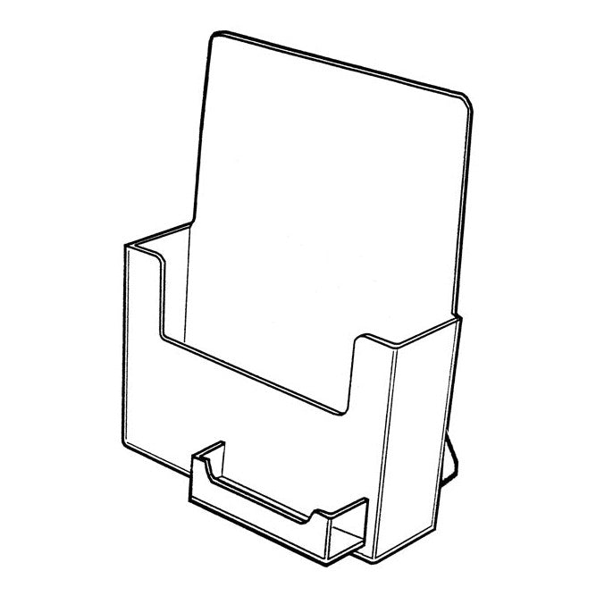 Bi-fold Holder With Business Card Pocket – Braeside Displays